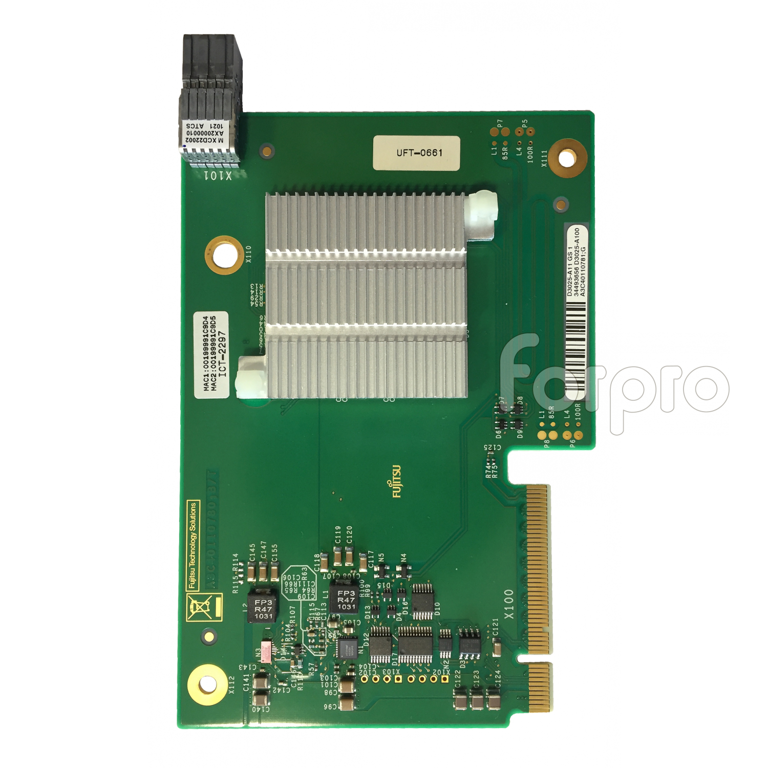 Fujitsu Mezzanine Card Dual port 10 Gbit/s - X000017990 купить в Москве